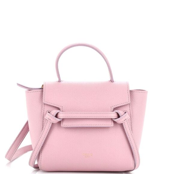 Celine | Bags | Celine Belt Bag Textured Leather Pico Pink | Poshmark